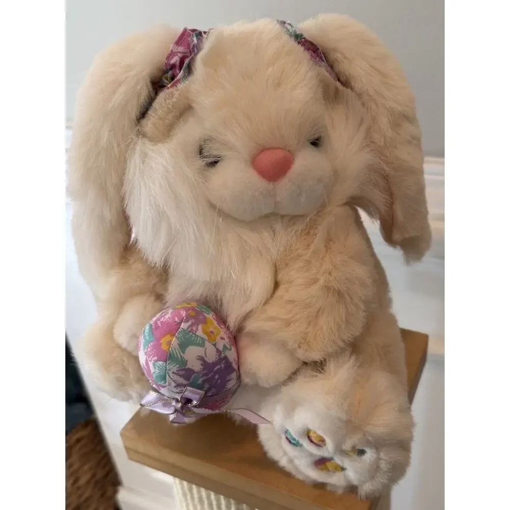 SKM Enterprise | Toys | Skm Enterprises Plush Bunny Rabbit W Floral ...